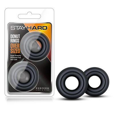 Blush Stay Hard - Oversized Super Stretchy and Thick Strong C Rings - 2 ...