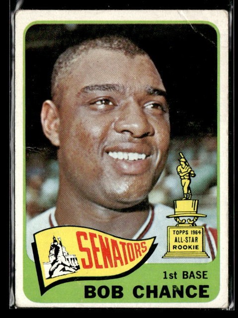 1965 Topps - #224 Bob Chance for sale online | eBay