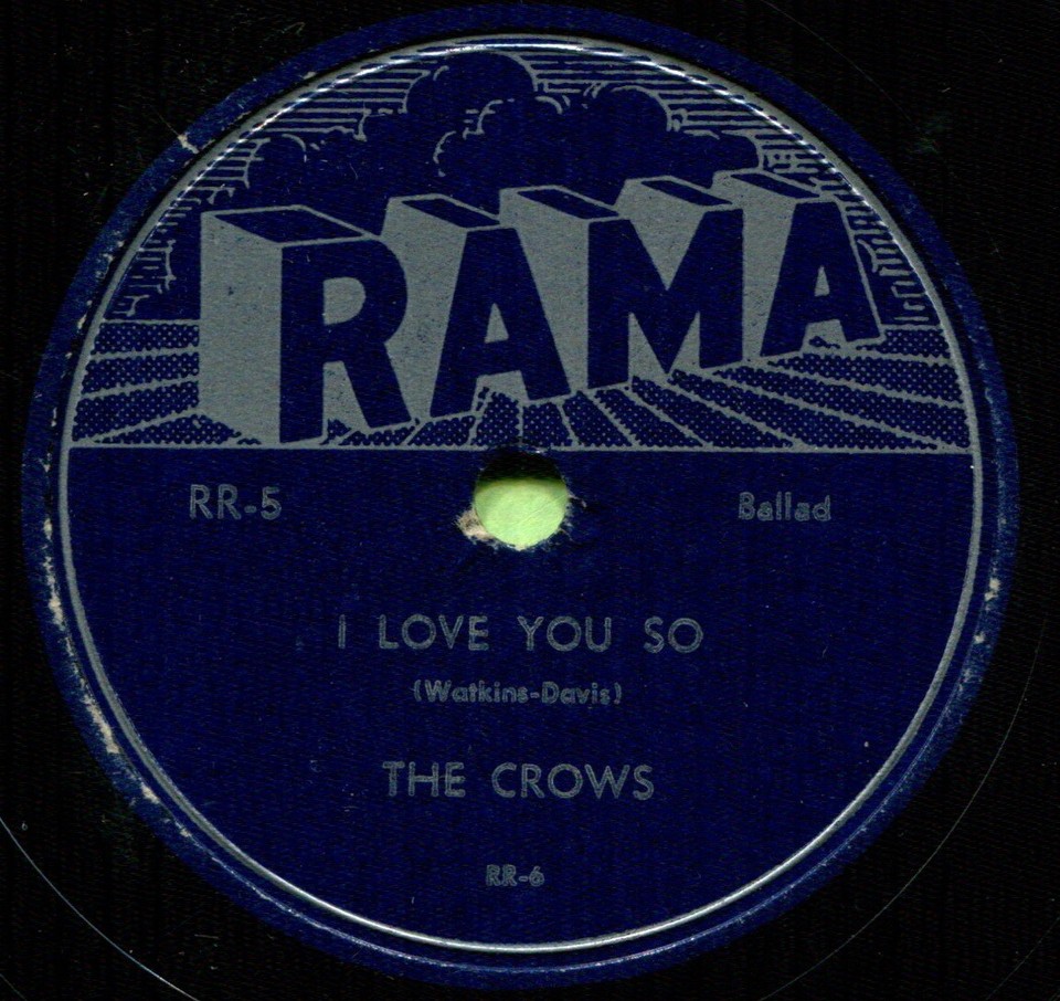CROWS (Gee / I Love You So) R&B/SOUL 78 RPM RECORD | eBay