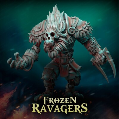 Frozen Yeti | Ravagers Squad | Fantasy Footy | Punga Miniatures | 2016 ...