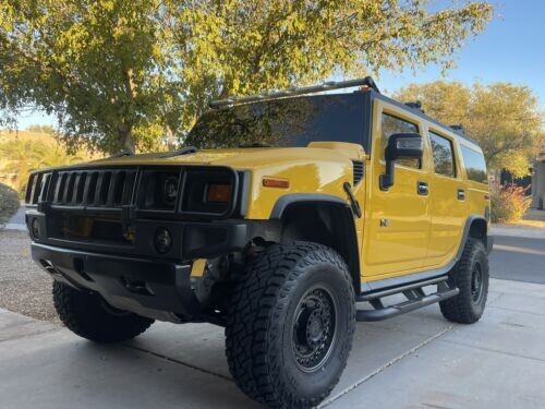 For 2003-2009 GM Hummer H2 Fiberglass FRP Grill Grille Front | Black ...