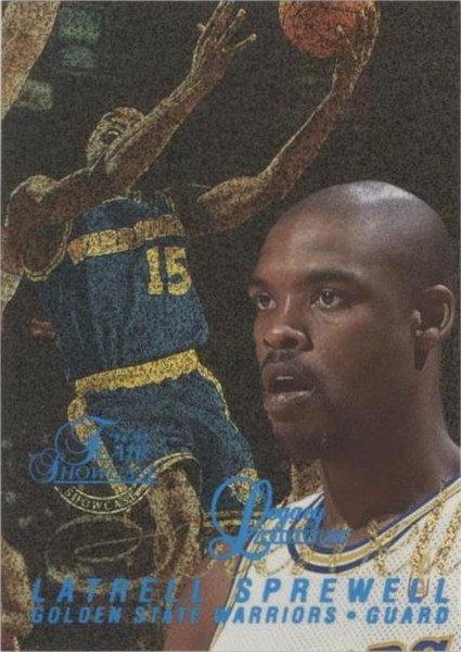 1996-97 Flair Showcase - Legacy Collection Row 0 #41 Latrell Sprewell ...