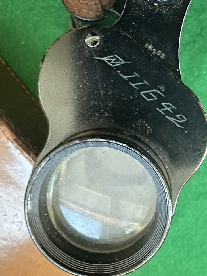 WWI Era Crown Optical Company Navy Military Stereo 6x30 BINOCULARS | eBay