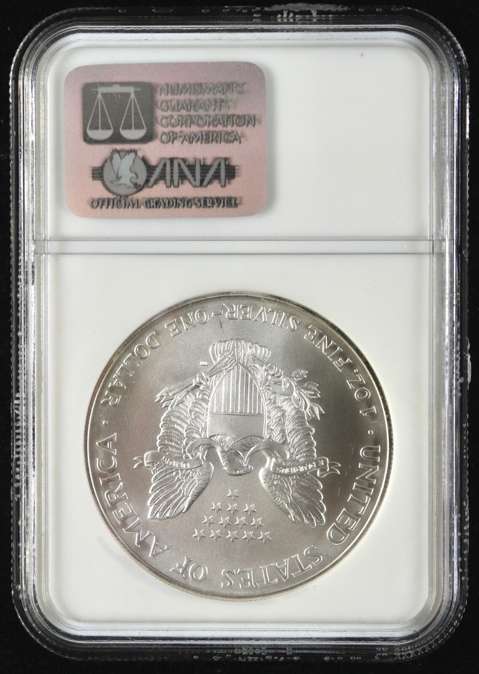 2000 $1 US Walking Liberty Silver Coin NGC MS 69 | eBay