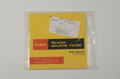 Wratten Gelatin Filter 75x75 22 - Garantie Tuttofoto.com | eBay.de