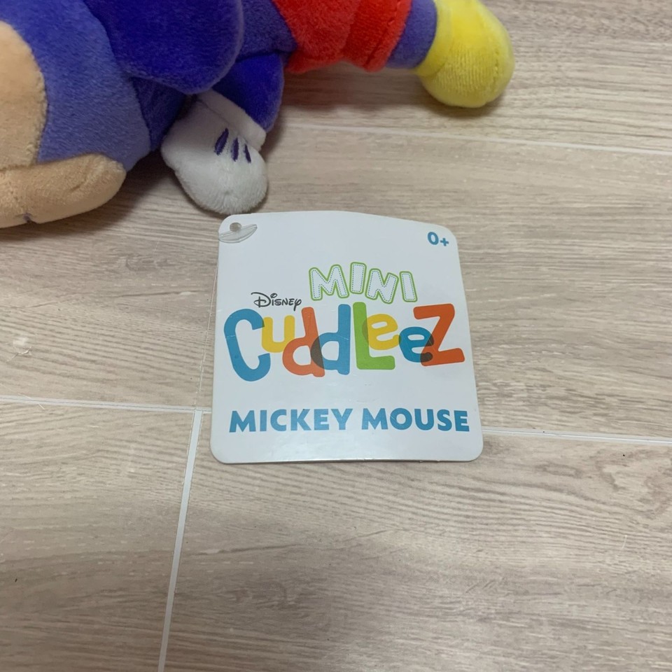 Disney Mini Cuddleez Mickey Mouse Plush NWT | eBay