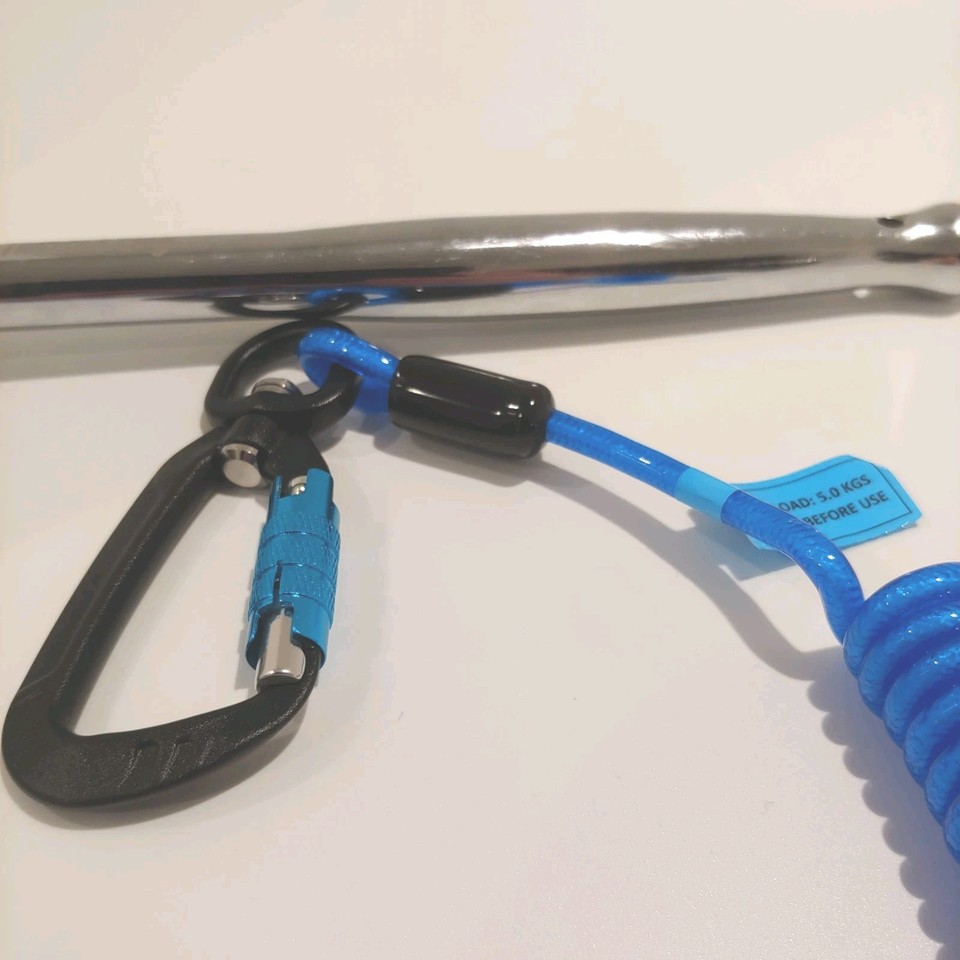 Twisted Bay 21mm Steel Scaffold Spanner + Tool Lanyard CHROME | eBay UK