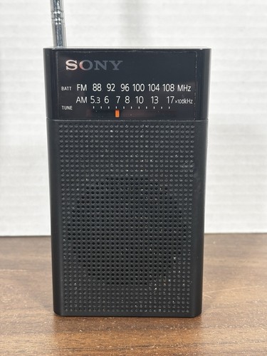 Sony ICF-P26 Portable Pocket FM/AM Radio Tested & Working Fast Shipping ...