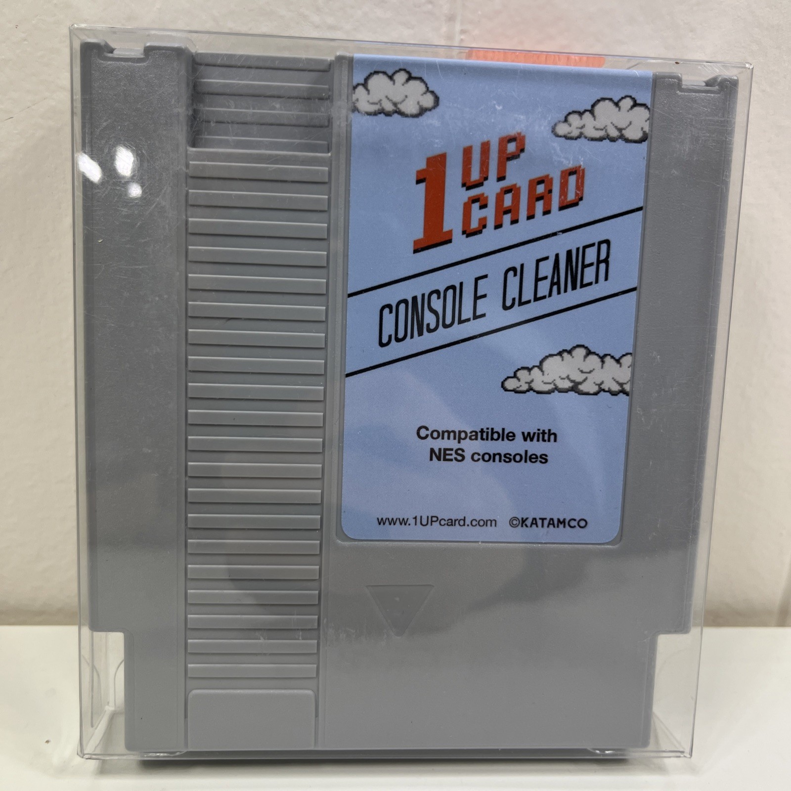 1 Up Card NES Console Cleaner Cartridge Nintendo Entertainment System ...