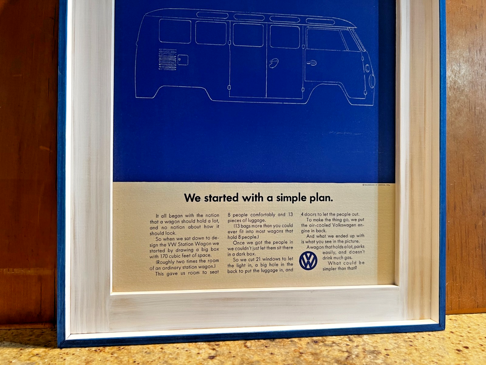 1960s Volkswagen Van Life Magazine Ad | Vintage VW Bus Advertisement | eBay