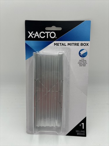 X-ACTO Metal/Aluminum Mitre Box Precision Cuts For Model Parts & Trim ...