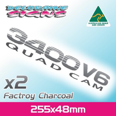 Toyota Land Cruiser Prado (J90) 3400 V6 Sticker Decal 5VZ-FE x2 | eBay ...