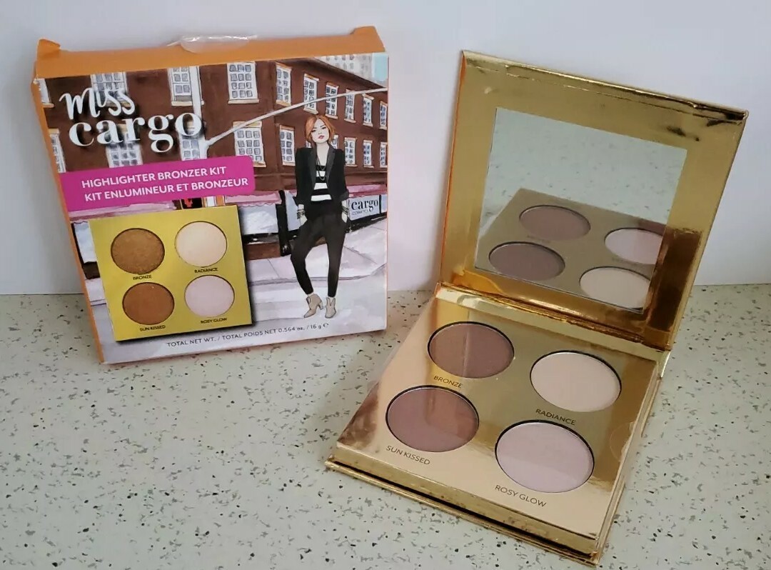 Cargo Miss Cargo 4 Pan Highlighter Bronzer Kit 16g for sale online | eBay