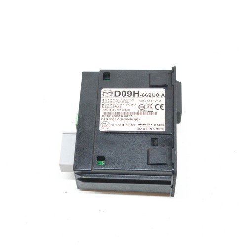 MAZDA CX-3 DK SD/USB/AUX Steuergerät 9045-554-12746 D09H-669U0-A 2018 ...