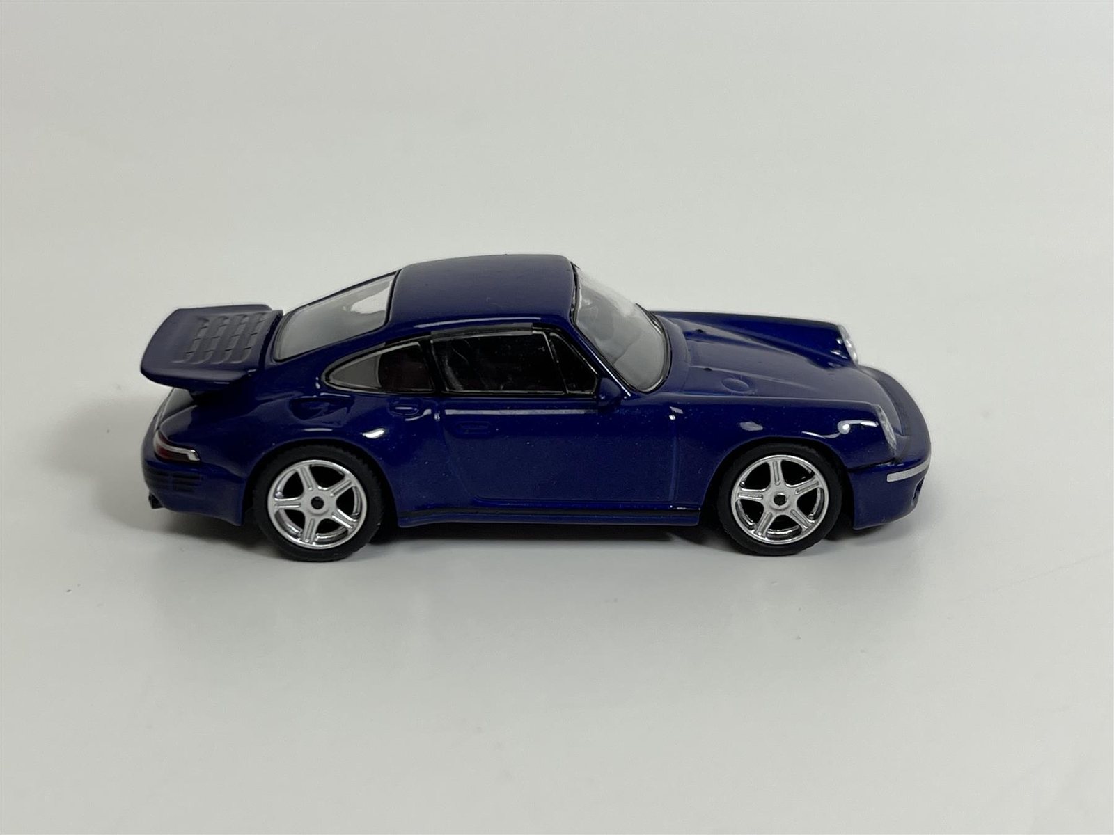 Porsche RUF CTR Anniversary Dark Blue LHD 1:64 Scale Mini GT MGT00451L ...