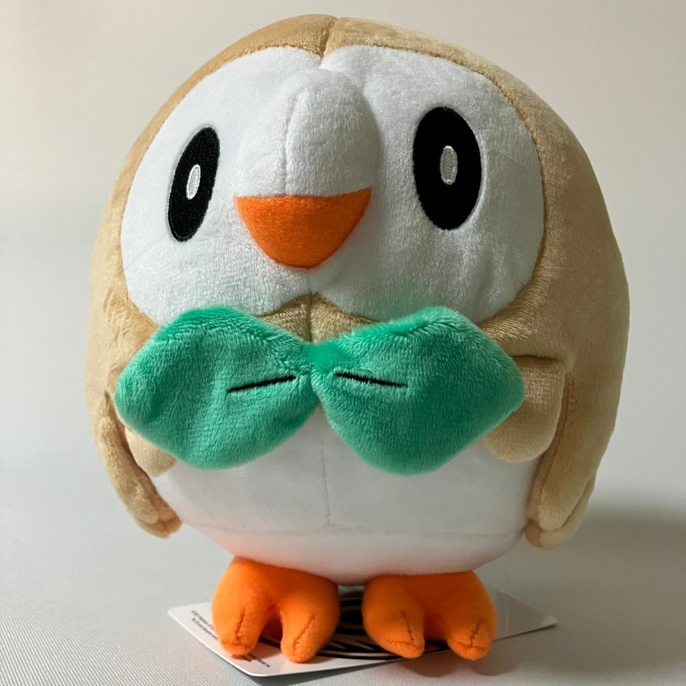 Pokemon Center Original Plush Rowlet Height 180mm 7.08inch Stuffed ...