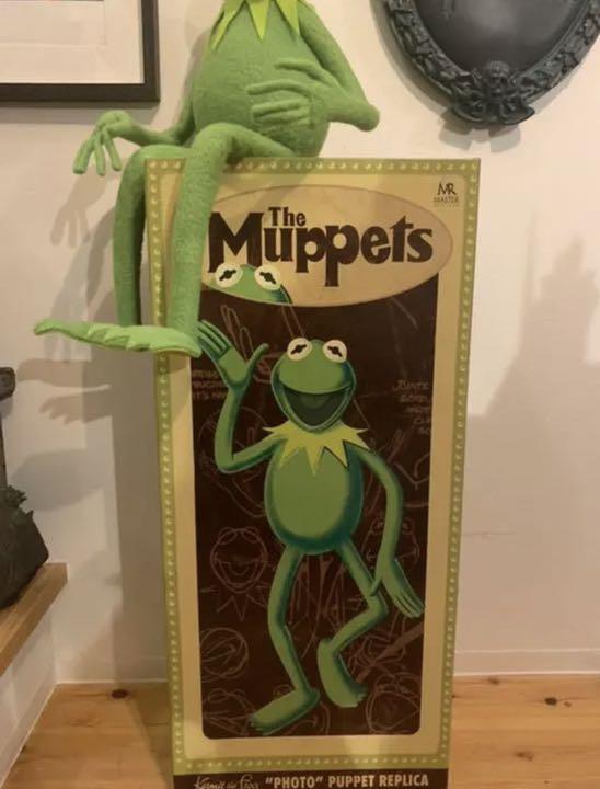Disney The Muppets Kermit Frog MR Figure Master Replicas Photo Puppet ...