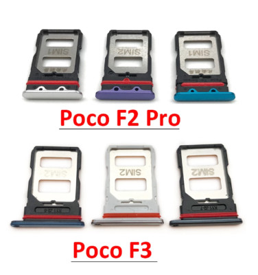 SIM Card Slot Tray Holder Adapter For Xiaomi Pocophone POCO F2 Pro ...