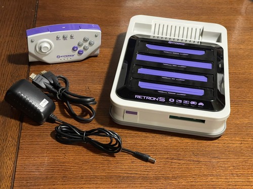 Hyperkin Retron 5 Launch Edition Gray Console All hook ups & Oem ...