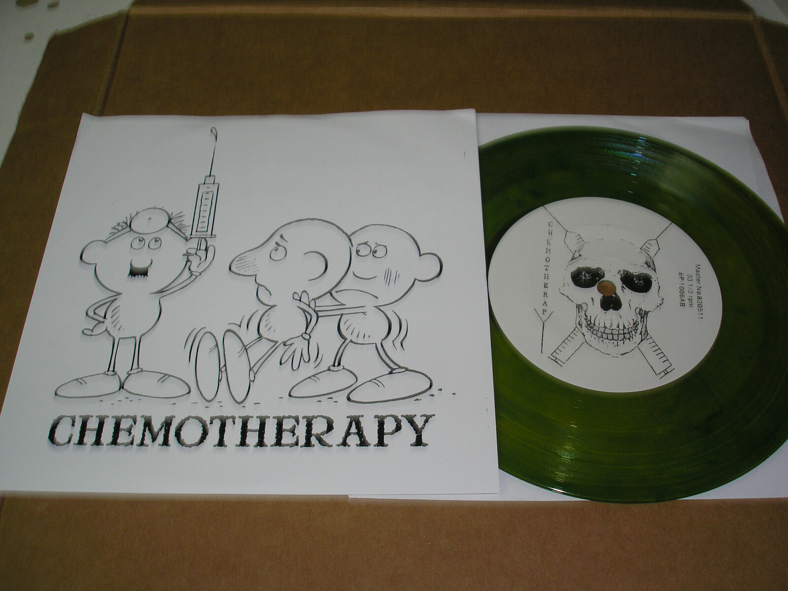 Chemotherapy - s/t 7" EP colored vinyl reissue Time Change punk rock | eBay