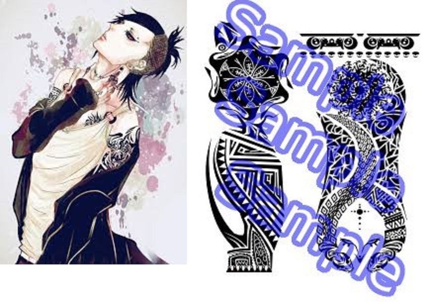 Uta Anime Tattoos Amazon.com: Uta Cosplay Tattoos,Anime Tokyo Cosplay