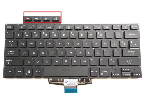 US RGB Backlit Keyboard For ASUS ROG Zephyrus M16 GU603 GU603HM GU603HR ...