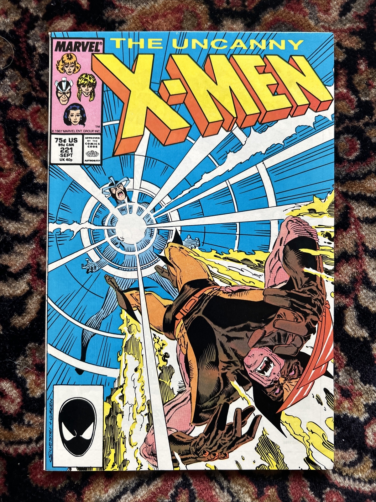 Uncanny X-men #221 (1987, Marvel) 1st Appearance of Mr Sinister ...