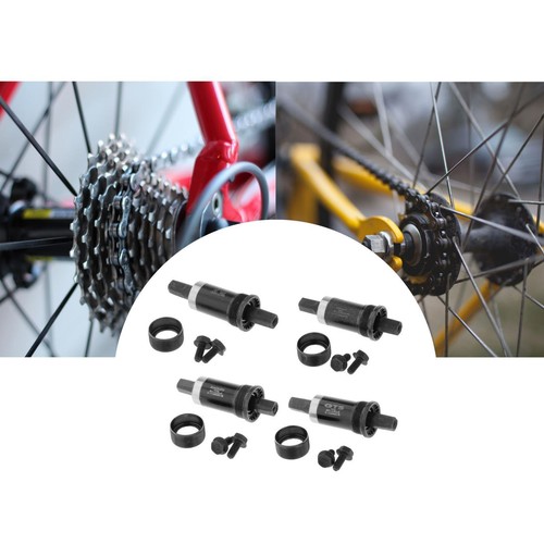 Deluxe 68mm Bike Bottom Bracket Square Taper Spindle Crankset | eBay