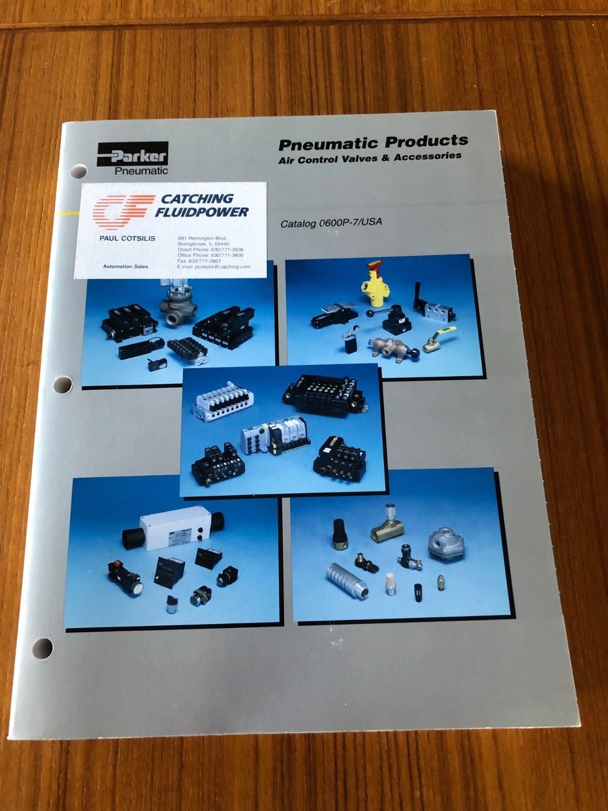 PARKER PNEUMATIC PRODUCTS AIR CONTROL VALVES & ACCESSORIES CATALOG ...
