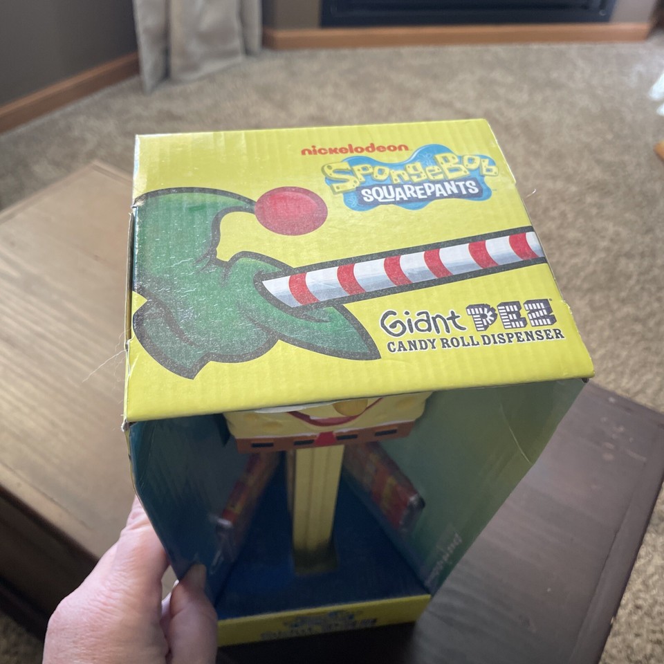 Giant SpongeBob Pez 2011 Viacom Large Candy Dispenser Nickelodeon New ...