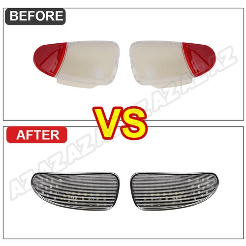 2X LED Door Panel Light Courtesy Lamp Clear For 97-04 Ford F-150 / 97 ...