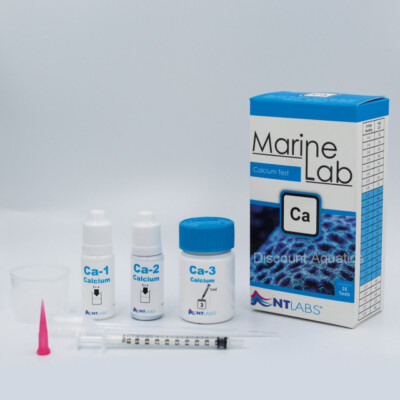 NT LABS MARINE LAB CALCIUM TEST KIT FOR SALTWATER MARINE AQUARIUM ...