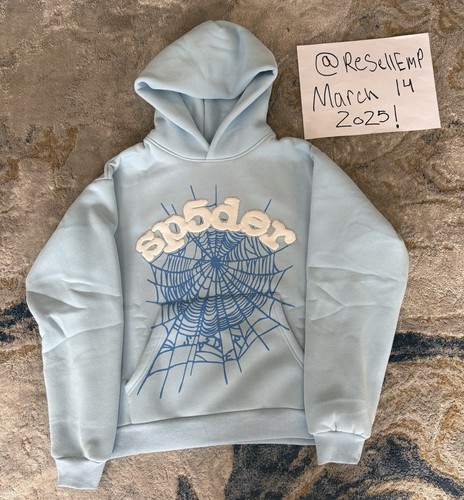 Spyder Sp5der Sky Blue Hoodie Brand New(small) - New Men | Color: Blue ...