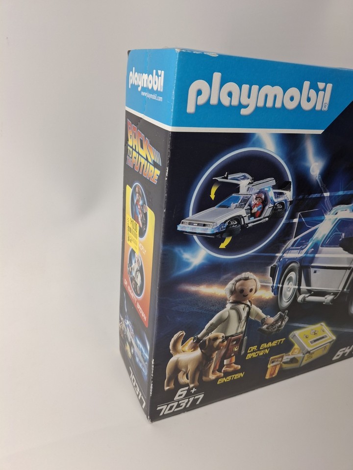 Playmobil Back to the Future Delorean Time Machine #70317 | eBay