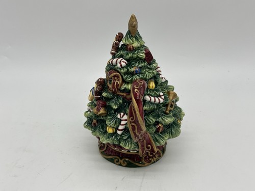 Christopher Radko Ceramic Teapot Oh Christmas Tree 8 1/2" | eBay