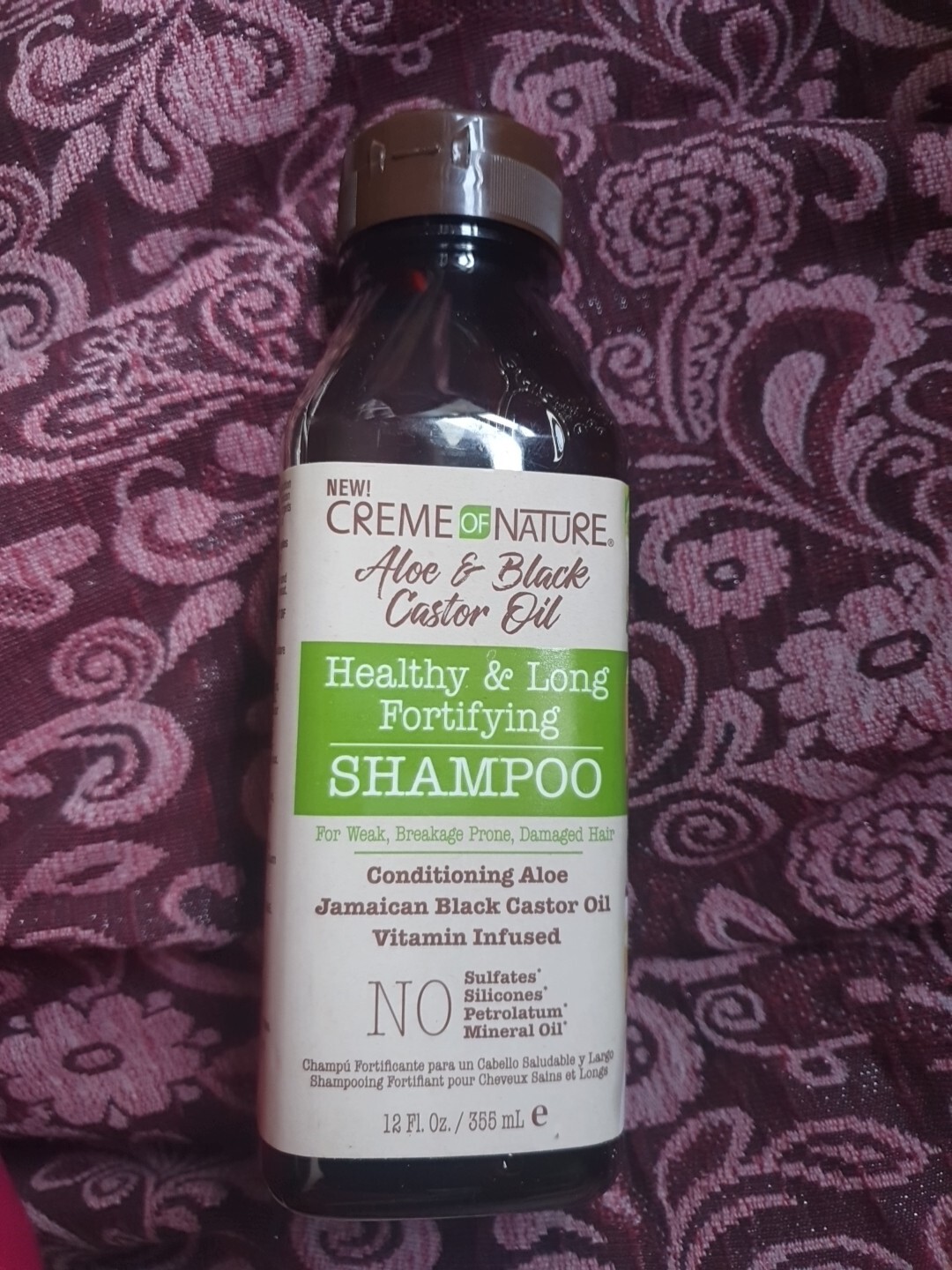 Creme of Nature Aloe & Black Castor Oil Shampoo 12 oz | eBay