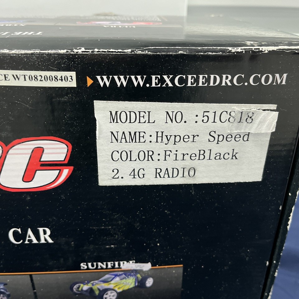 EXCEED-RC RC Car, Hyper-speed -HYPER SPORT 51C818 | eBay