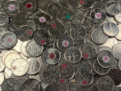 15 Coin Collection Lot! Canada Commemorative Quarters - Colour - RCMP ...