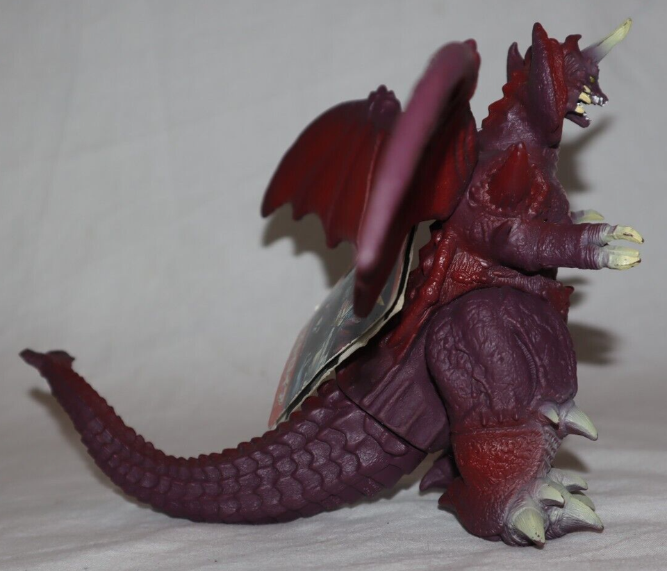 DESTROYAH W/ TAG BANDAI 6" GODZILLA FIGURE VTG Destoroyah Biollante ...
