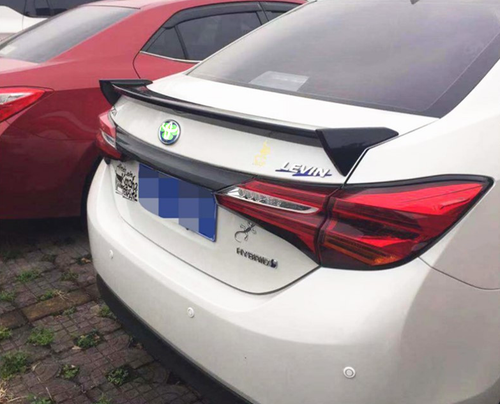 Rear Trunk Boot Lip Wing Spoiler for 2014-2018 Toyota Corolla TRD Black ...