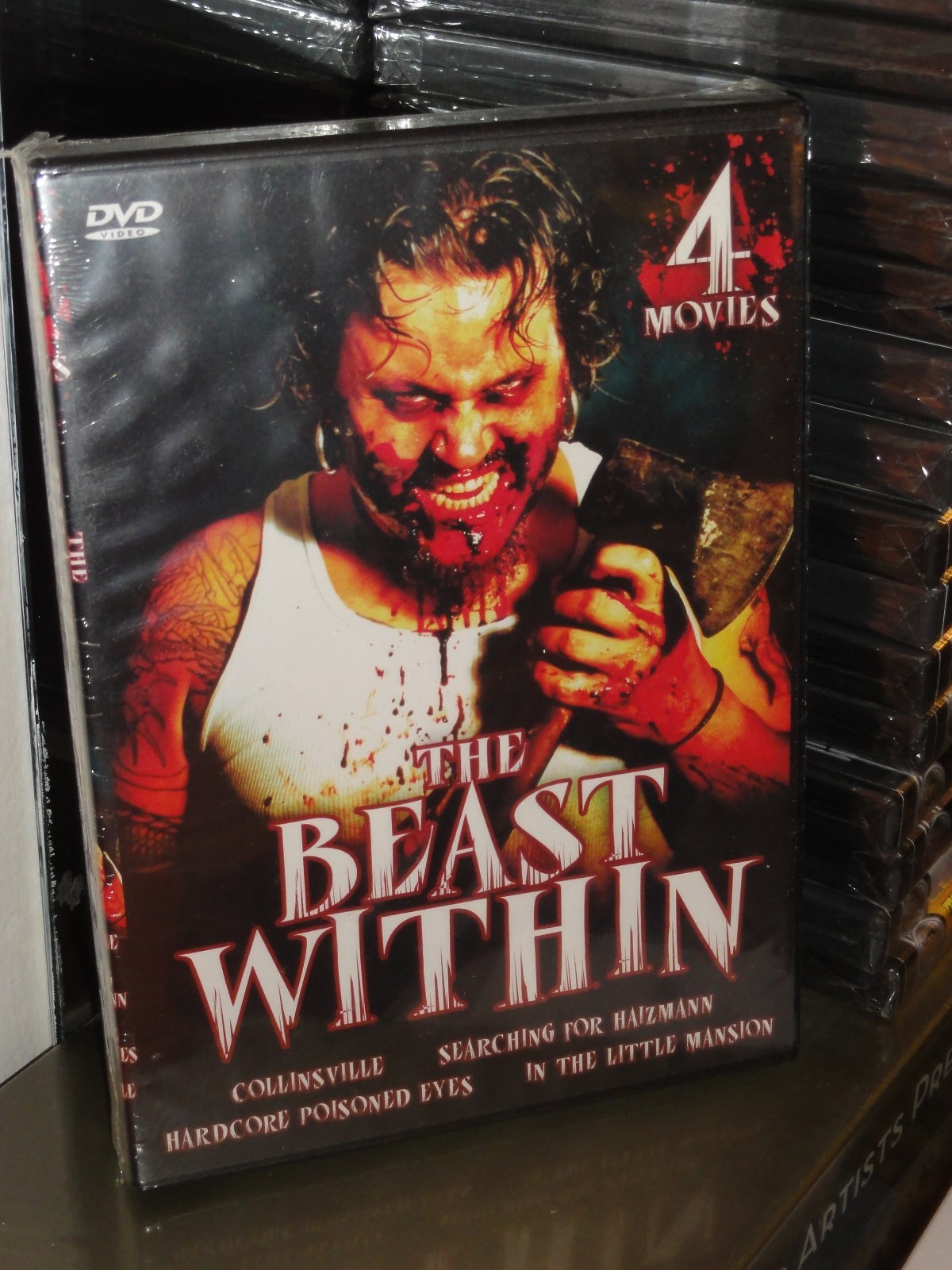 The Beast Within (DVD) 4-Films! Searching For Haizmann, Hardcore ...