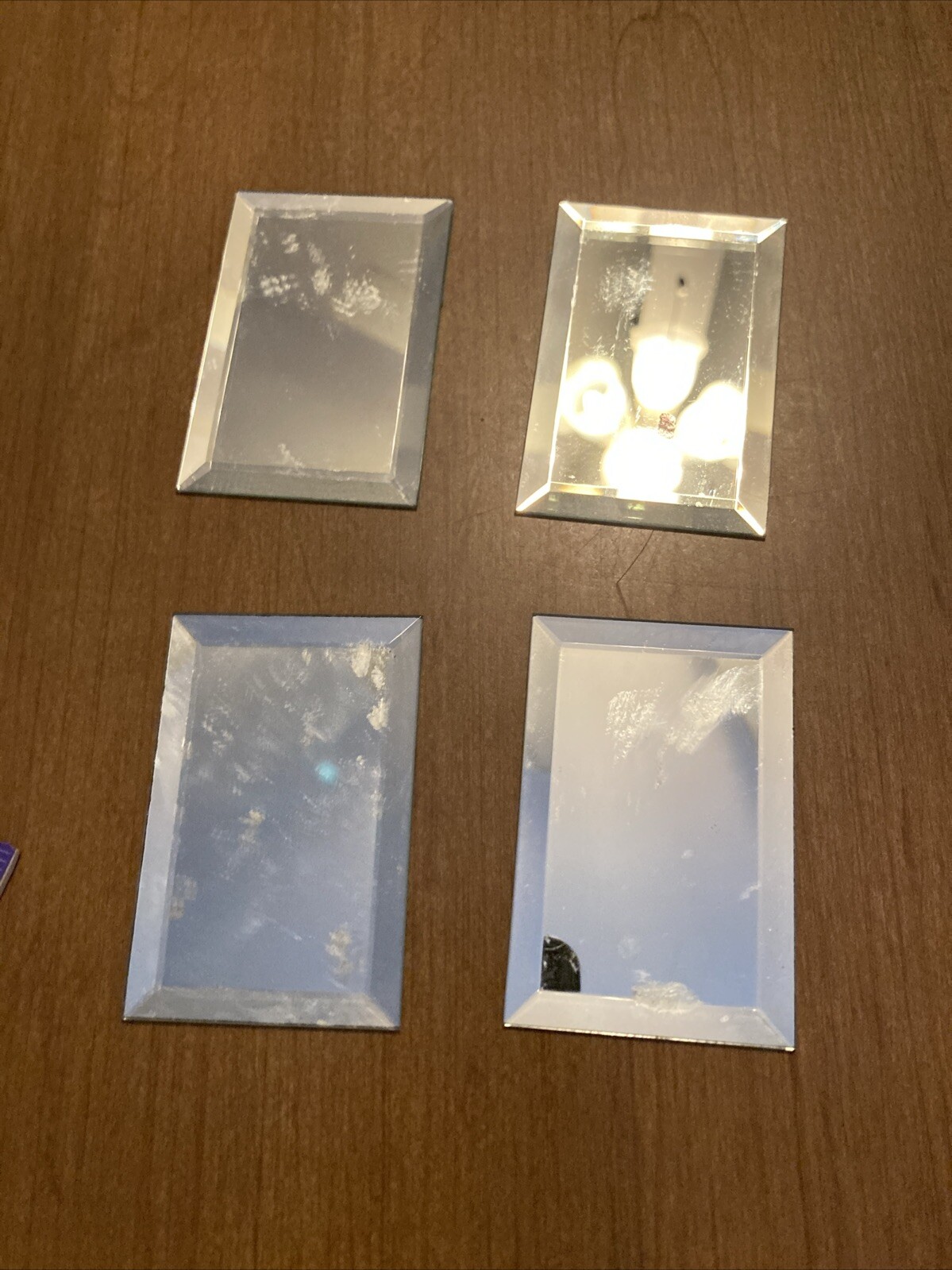 Miniature Mirrors 2x3 Inches Set Of 4 | eBay