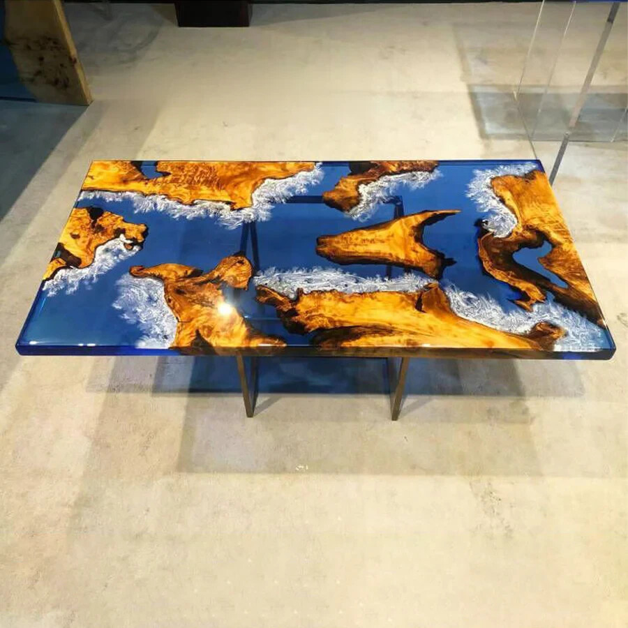 epoxy resin table/ocean table epoxy/resin tables/epoxy resin conference ...