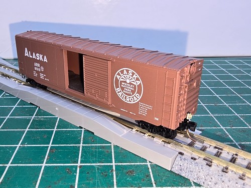 MT 50' Box car Alaska Railroad w GATR Works nf-G3-1s EOT/FRED installed ...