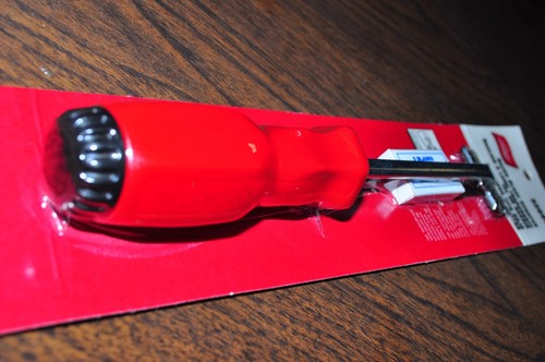 Razor Blade Scraper w/ 5pc- Stainless Steel and ! plastic Blades Lisle ...