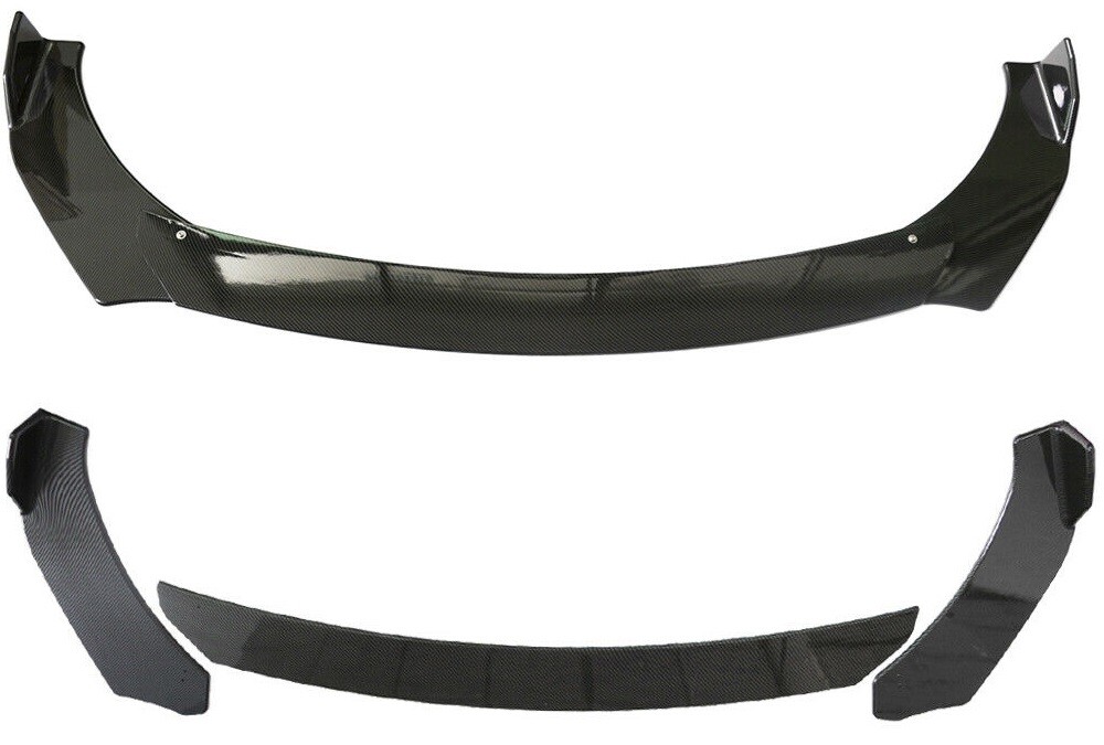 CARBON paint Frontspoiler front splitter Passend für Fiat Ducato flaps ...