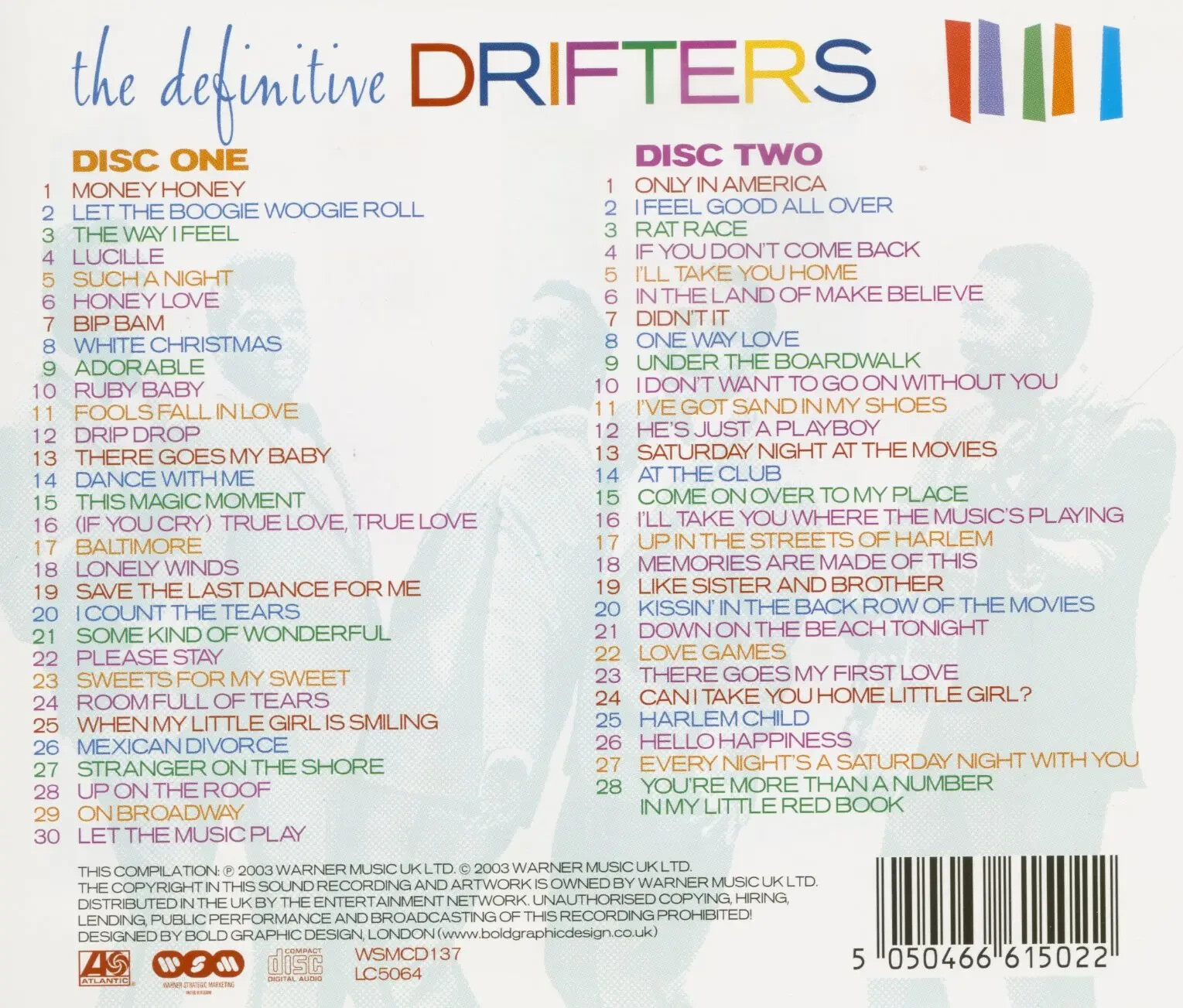 Definitive+Drifters+by+The+Drifters+%28CD%2C+2003%29 for sale online | eBay