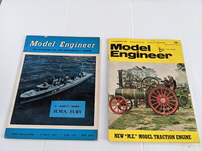 Model Engineer Magazine May 1957 & January 1969 | eBay