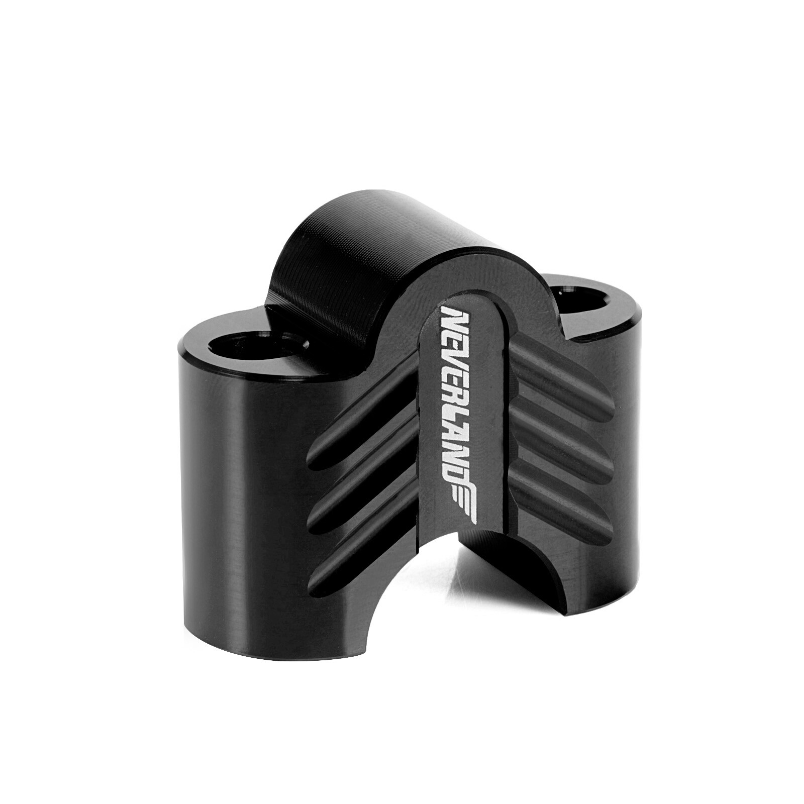 Motorcycle HandleBar Fat Bar Mount Clamps Risers Adaptor 7/8" Dirt Pit ...