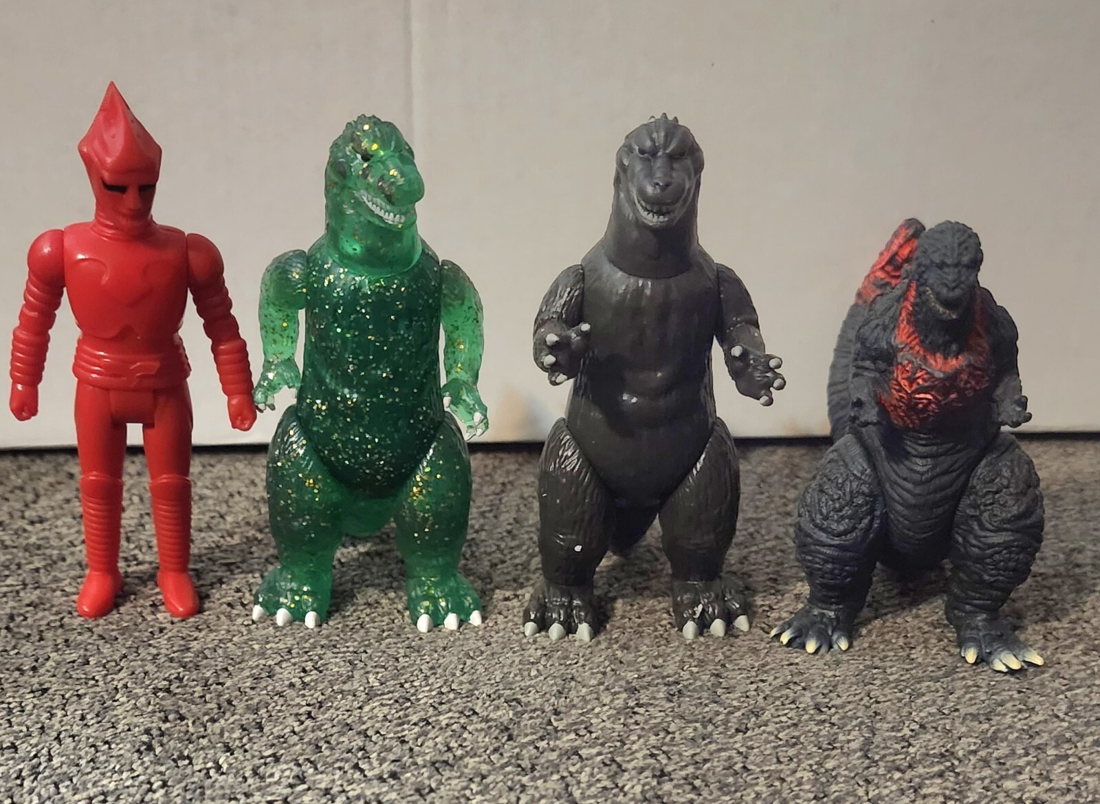 Firefighter Jet Jaguar Godzilla Toho Open Blind Box Figure Lot Of 4 ...